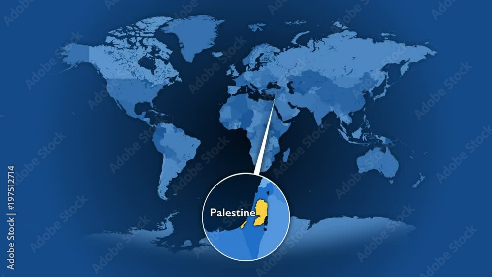 Political world map. 84 random countries, territories & disputed ...