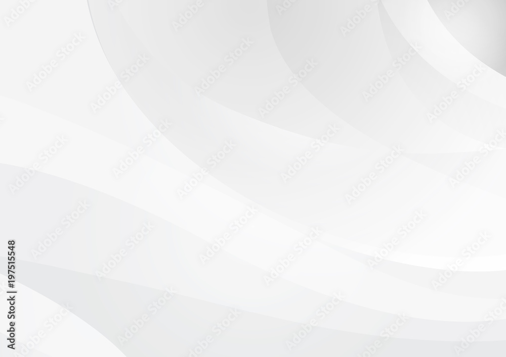 Wavy abstract gray background. Vector illustration Stock Vector | Adobe ...