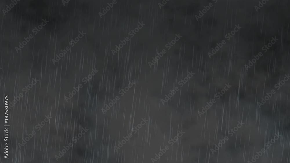 Rainbow and sun appear after rain. Loop sections: first 5 seconds and ...