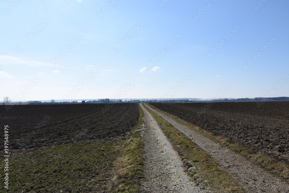 Niederbayern, Bayern, Aholming, Deggendorf, Frühling, Felder ...