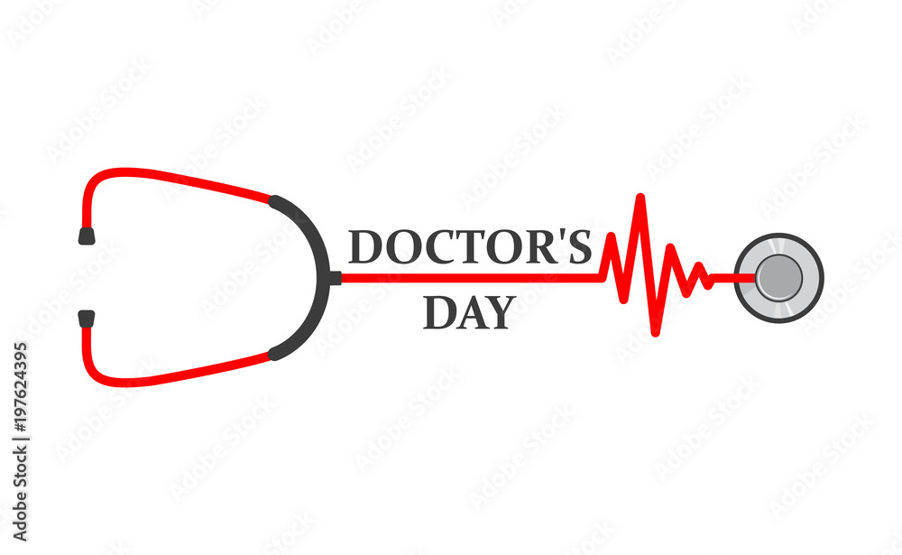 Medical background for Doctors day. Vector illustration Stock Vector ...