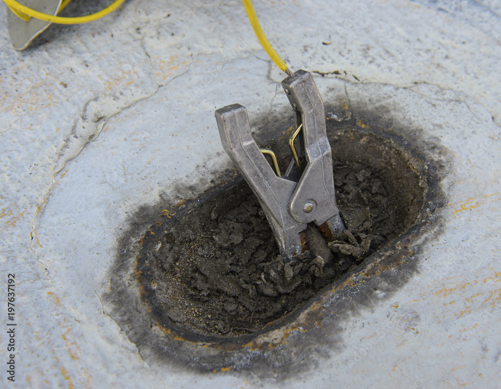 Grounding system or earthing system. Electrical appliances must be ...
