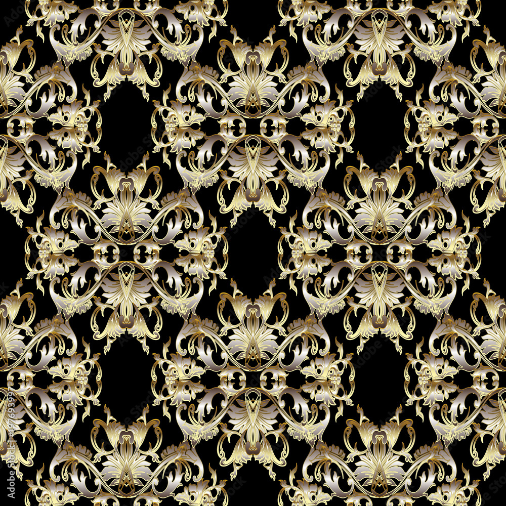 Baroque Curves Vector