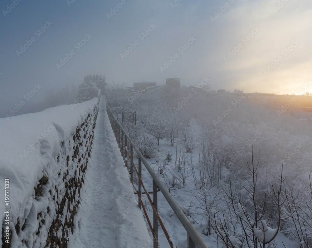 Belgrade Fortress consists of the old citadel Upper and Lower Town and ...