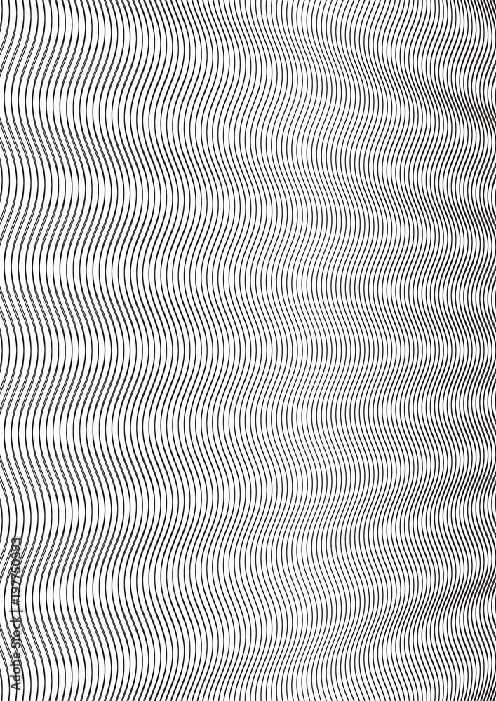 Guilloche background. A simple pattern with wavy lines. Moire ornament ...