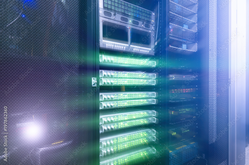 Futuristic Supercomputer