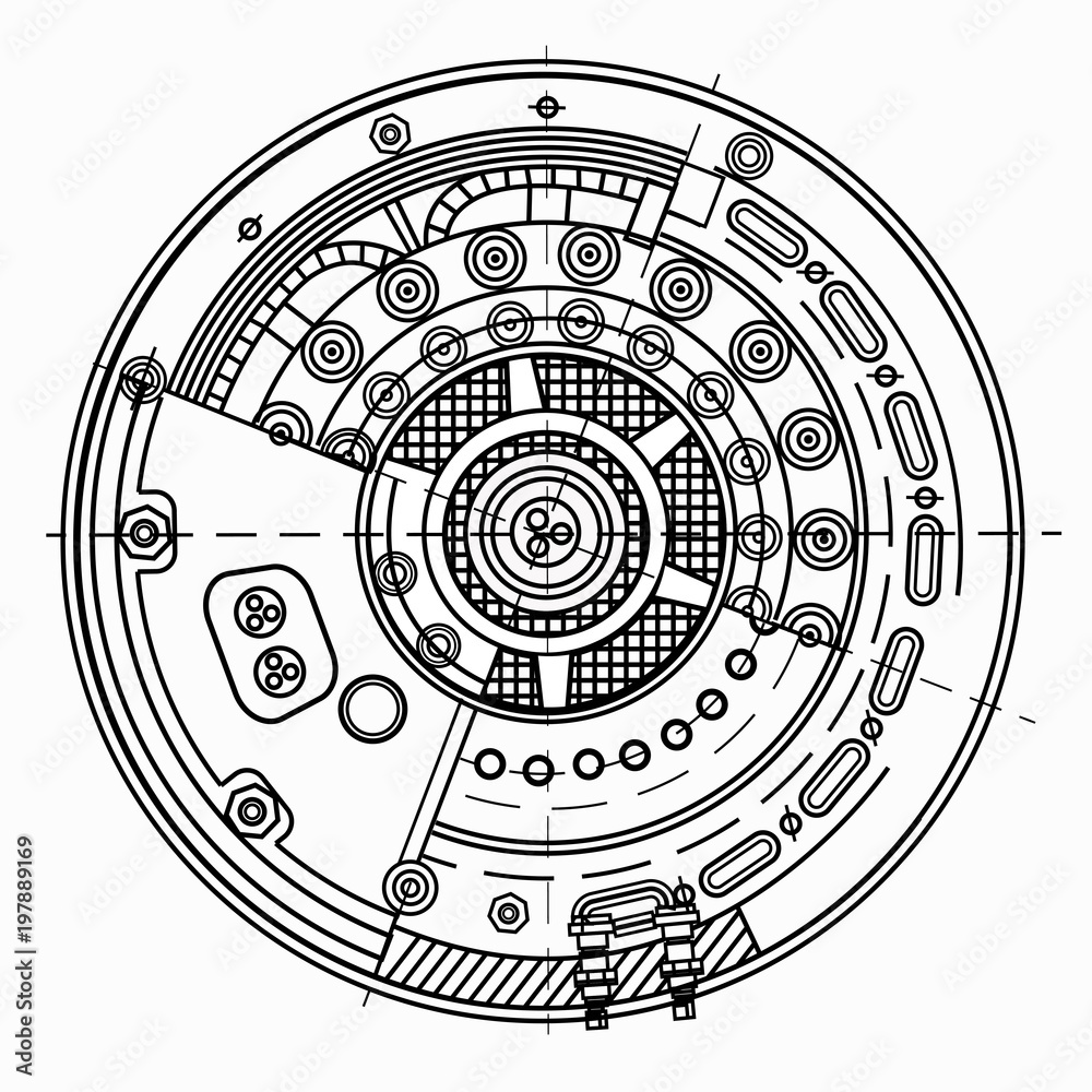 Nuclear reactor cold fusion drawings. It illustrates the idea of green ...