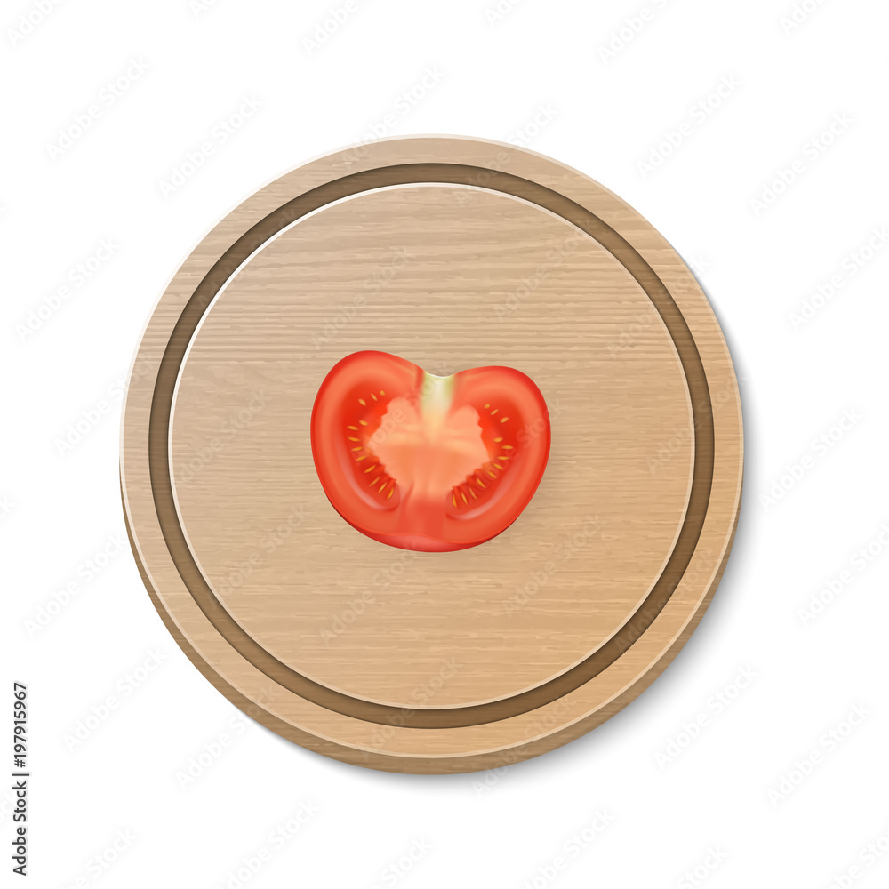 Tomato Slice Template