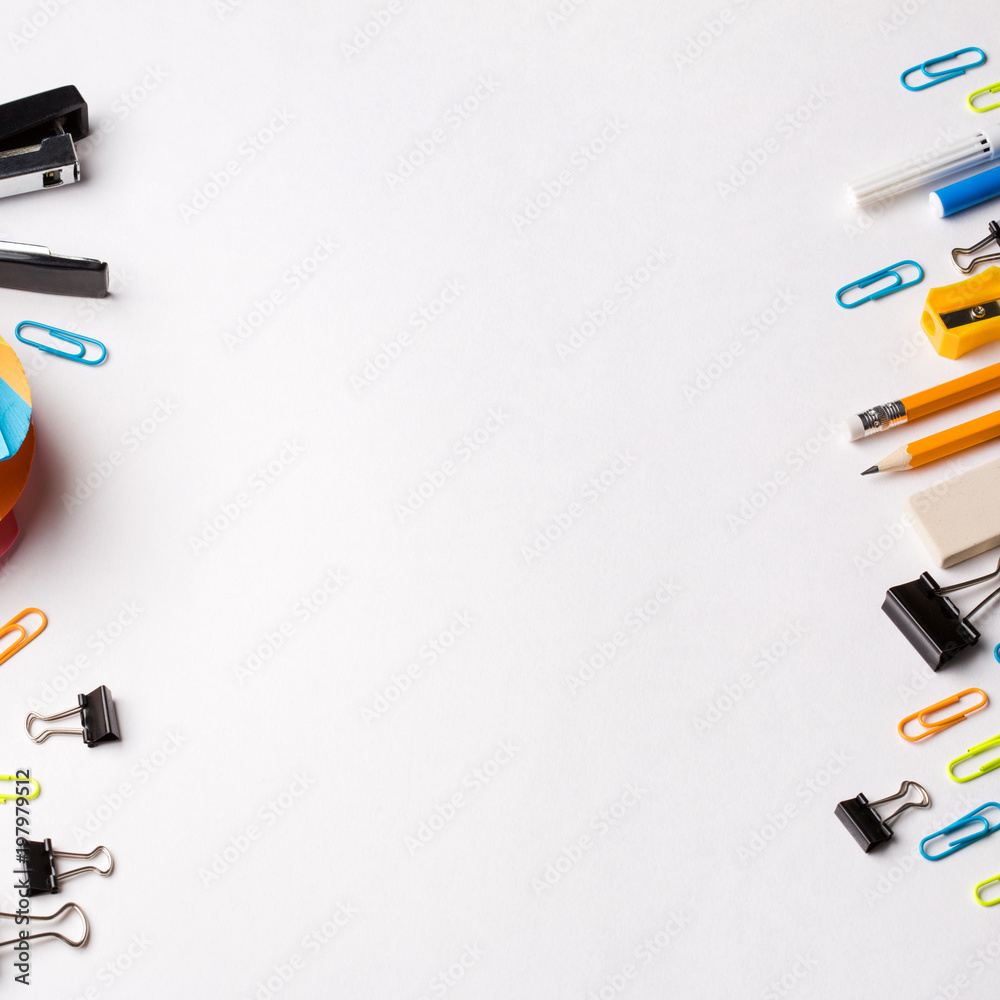 Office Supplies Page Border