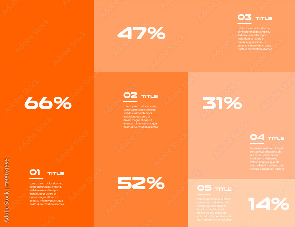 Tree chart steps infographics - can illustrate a strategy, workflow or ...