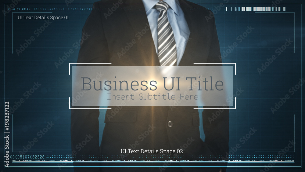 Business UI Title Stock Template | Adobe Stock