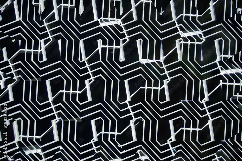 Ion Fabric texture, futuristic textile background in Neutral Gray color ...