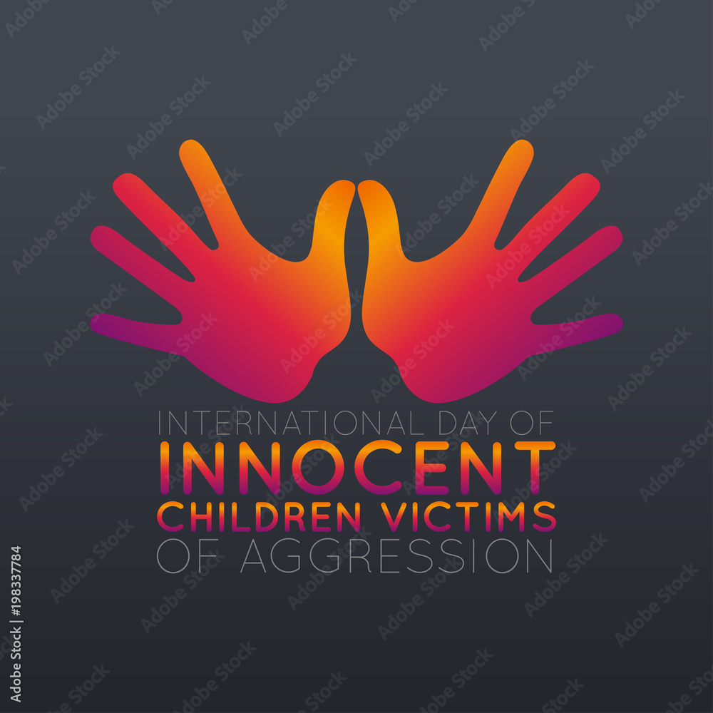 International Day of Innocent Children Victims of Aggression logo icon ...