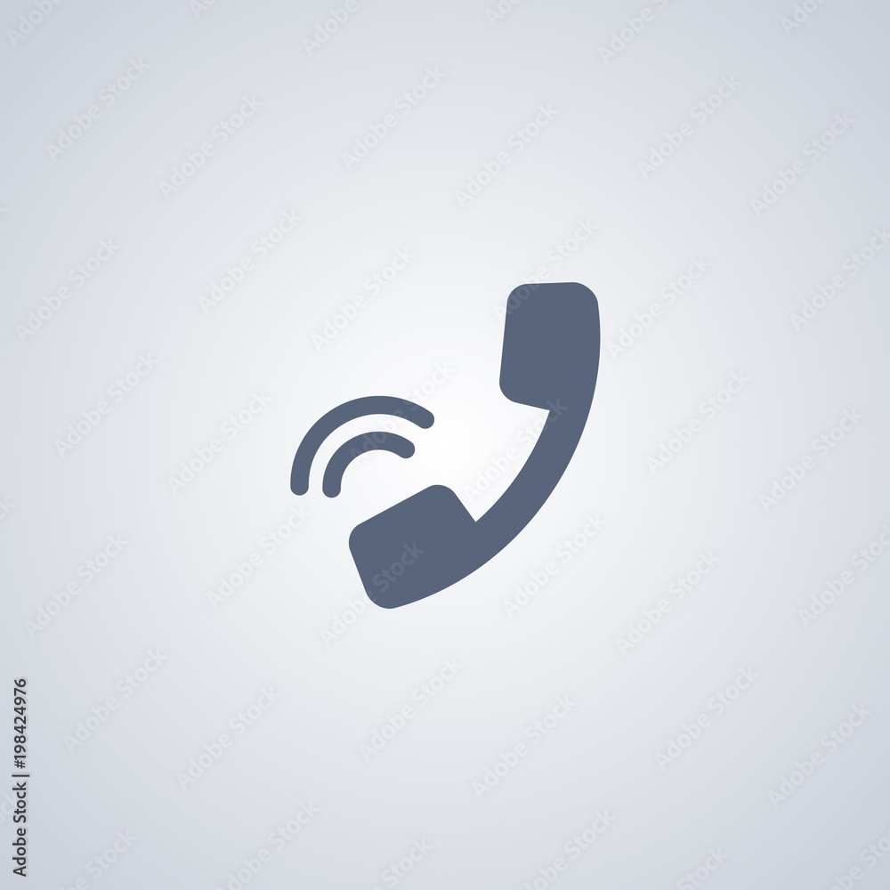 Call icon, Telephone icon, Phone icon Stock Vector | Adobe Stock