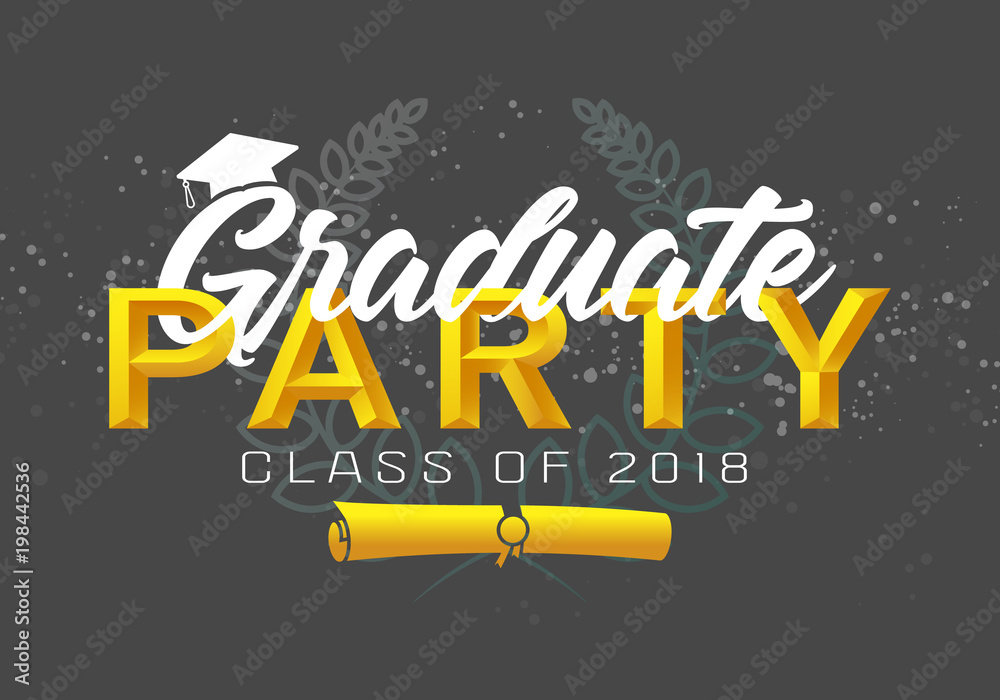Graduation Return Labels Template
