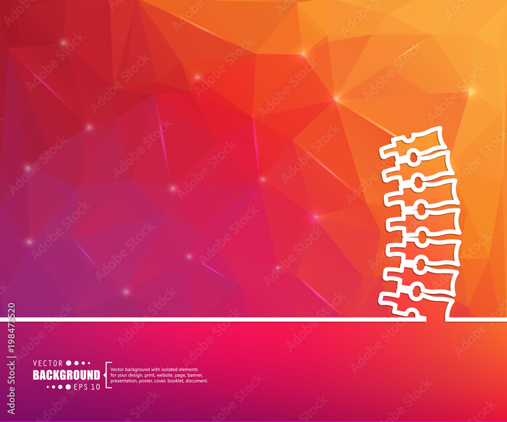 Abstract creative concept vector line draw background for web, mobile ...