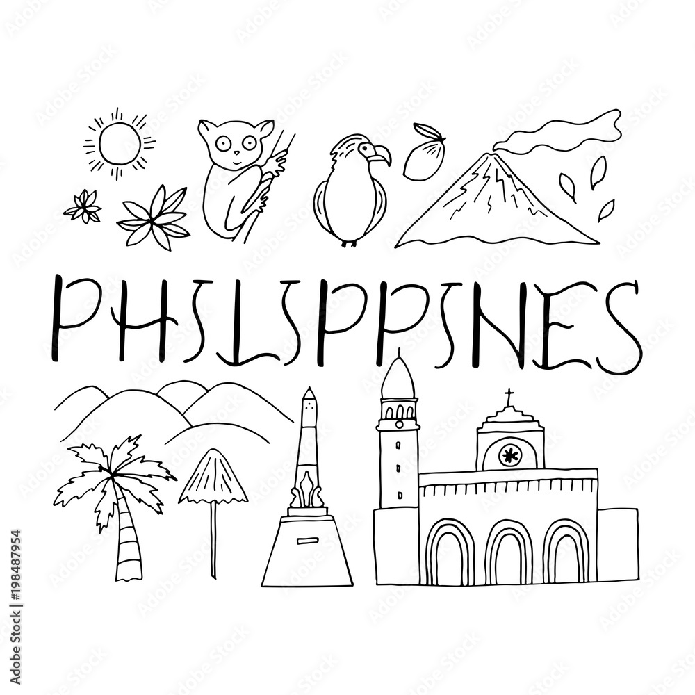National symbols of Philippines. Stock Vector | Adobe Stock