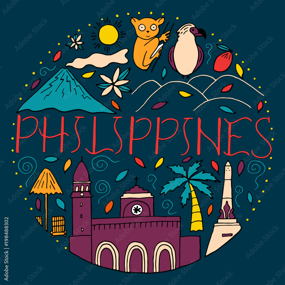 National symbols of Philippines. Stock Vector | Adobe Stock