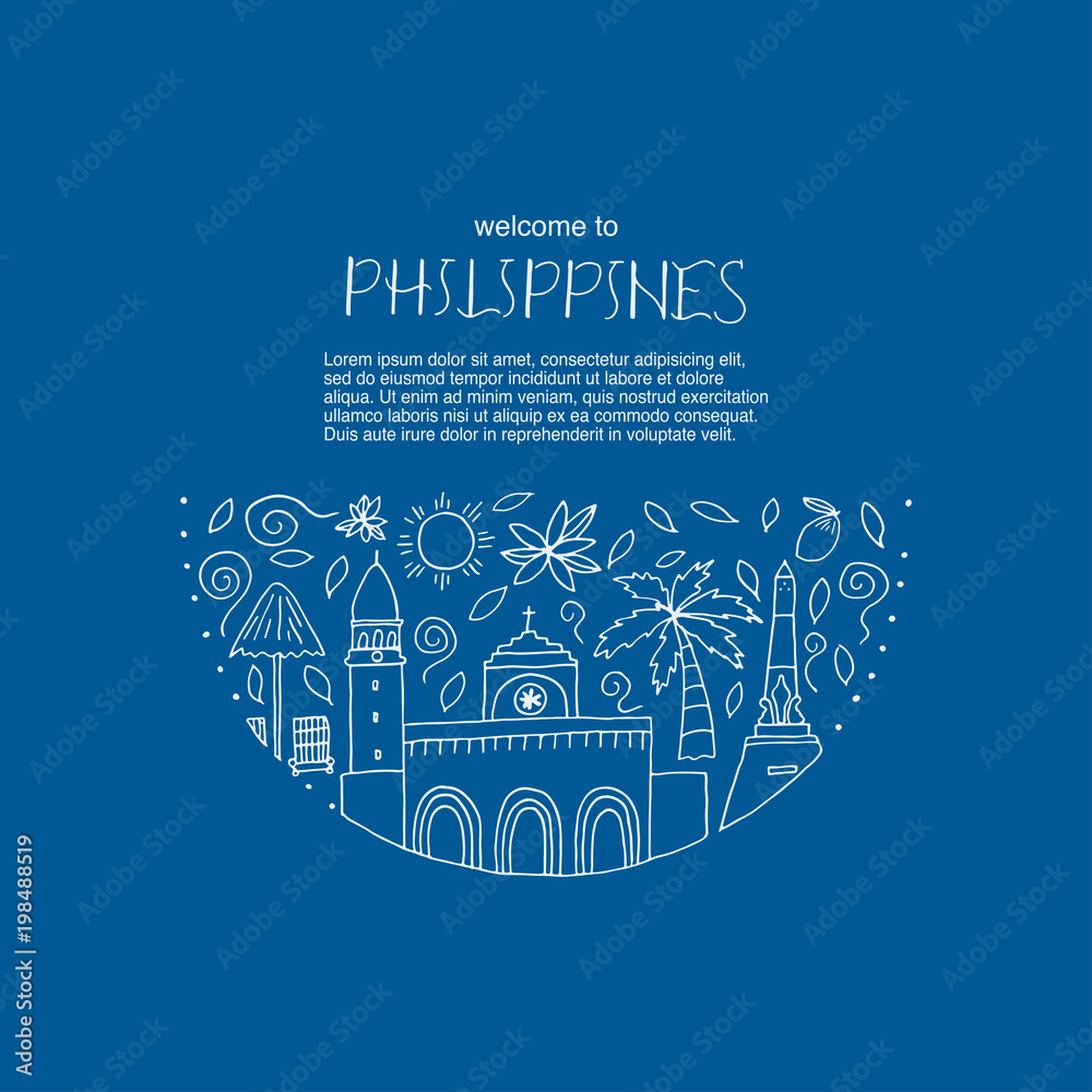 National symbols of Philippines. Stock Vector | Adobe Stock