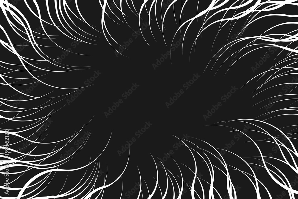 curly lines background Stock Vector | Adobe Stock