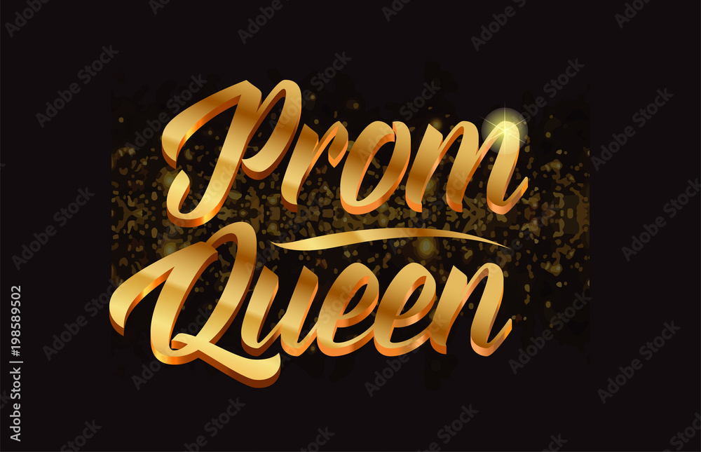 word text with sparkle and glitter background in gold, suitable for ...