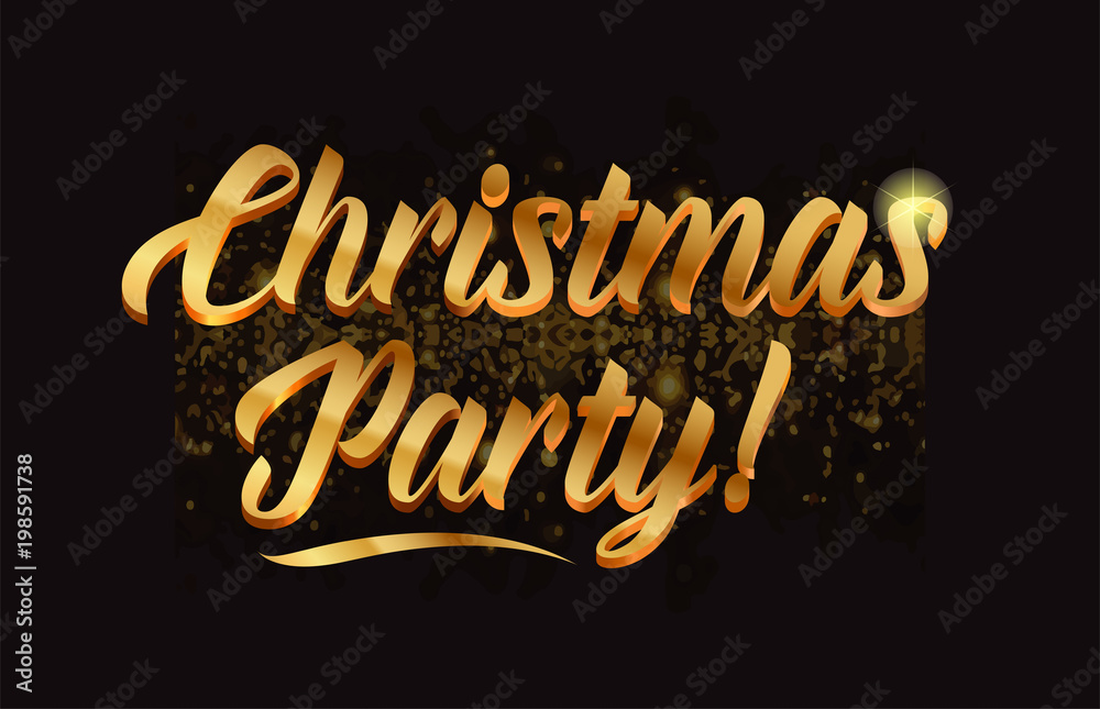 word text with sparkle and glitter background in gold, suitable for ...