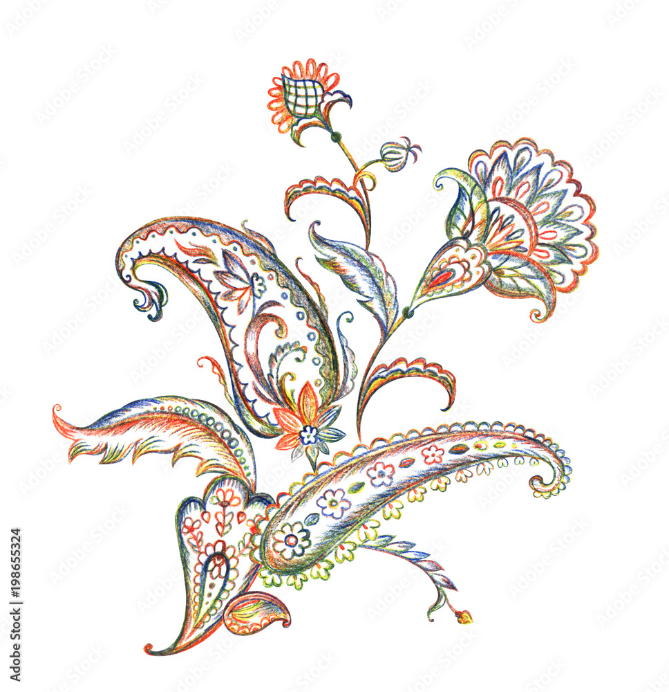 How To Draw Paisley Designs