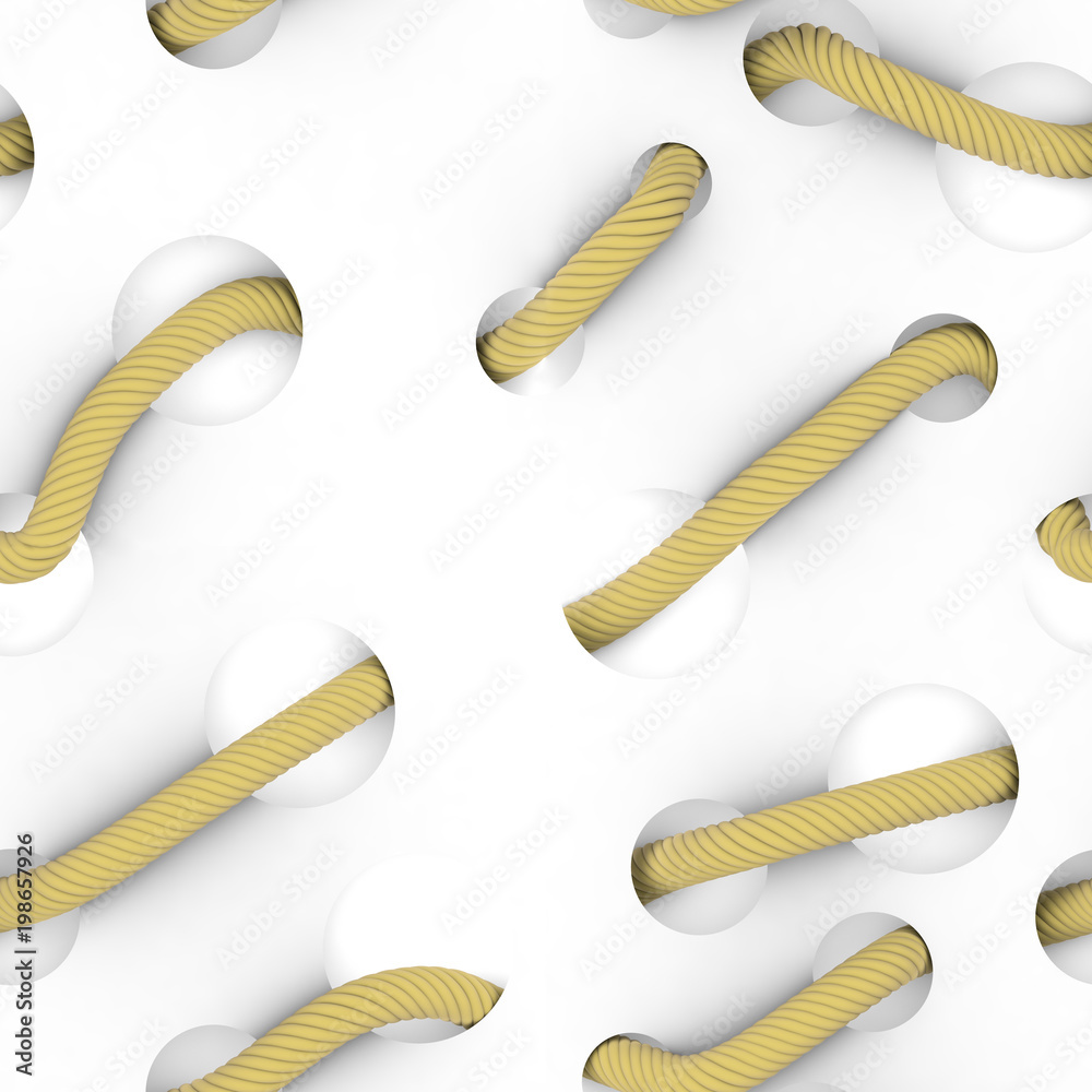 Seamless texture of a braided rope Stock Illustration | Adobe Stock