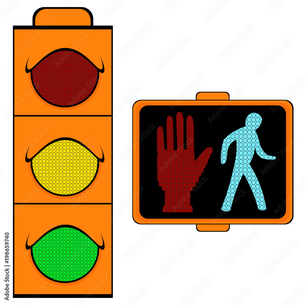 Stop Sign Hand Light