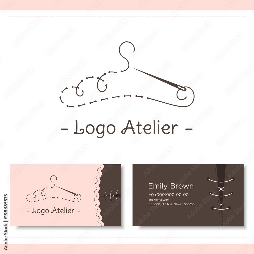 Branding for the fashion designer, Atelier, wedding boutique, women's ...