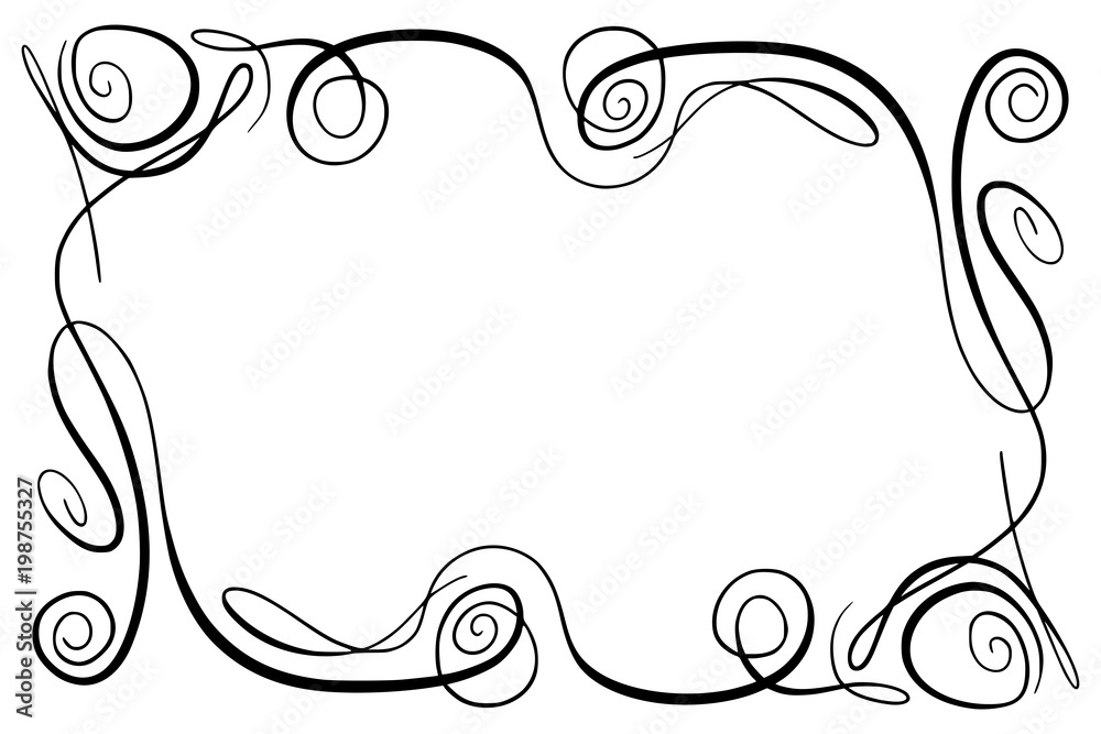 Curlicue Clip Art