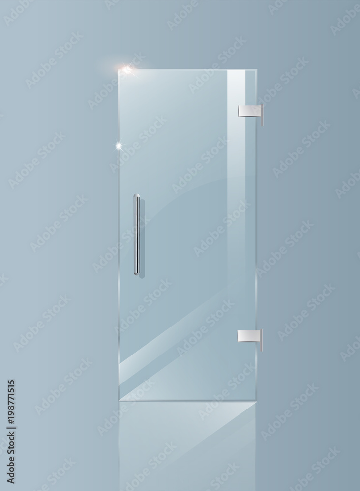 Modern glass doors. Transparent concepts for architectural projects ...