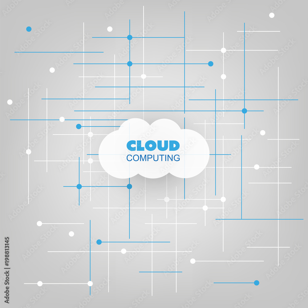 Cloud Computing, Networking Design - Digital Network Connections ...