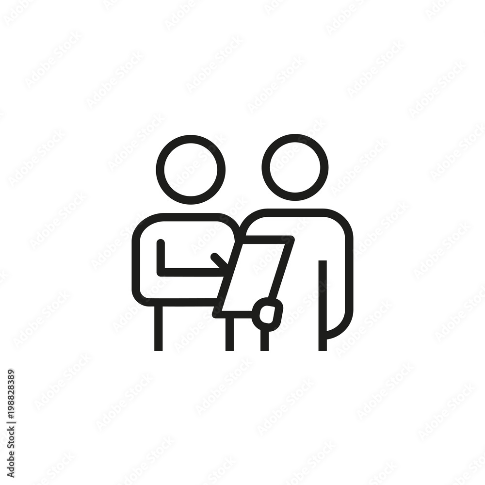 Customer survey icon Stock Vector | Adobe Stock
