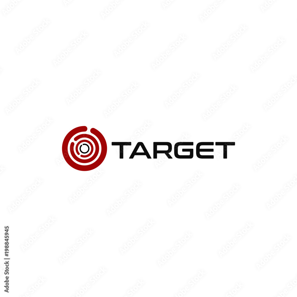 target logo design Stock Vector | Adobe Stock