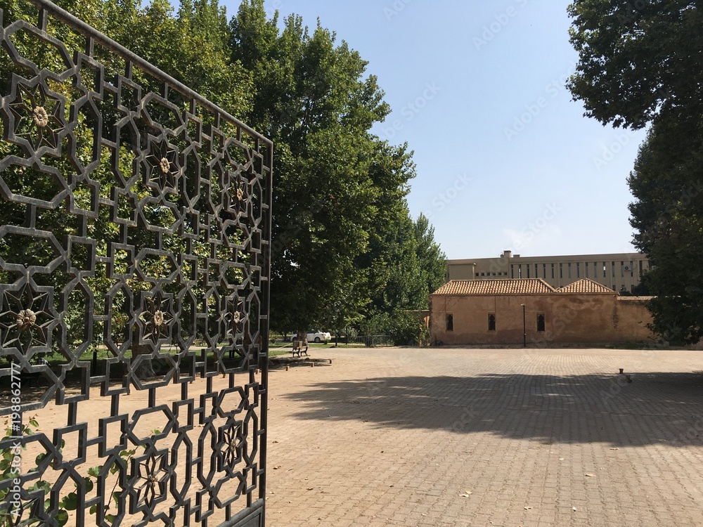 Entrée parc palais el mechouar Tlemcen Algérie Stock Photo | Adobe Stock
