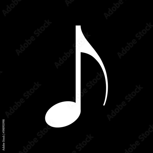 Music Notes Black Background