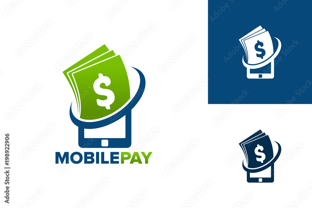 Mobile Pay Logo Template Design Vector, Emblem, Design Concept ...