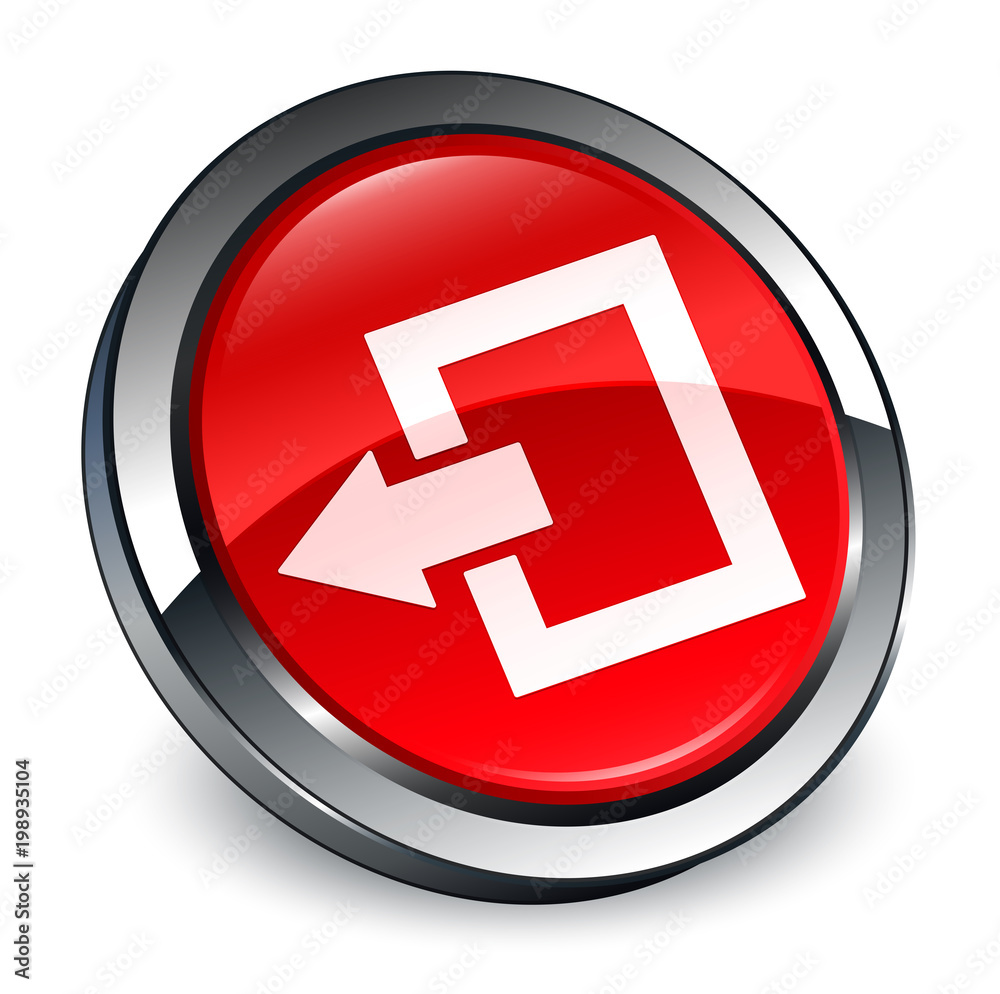 Logout Button Red