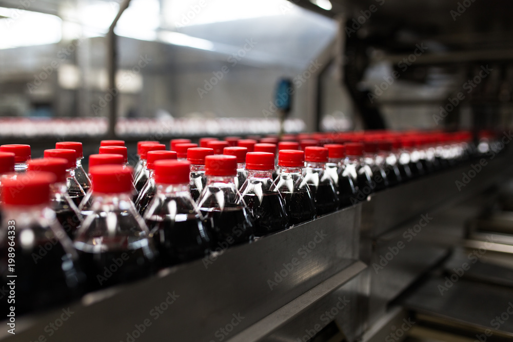 Bottling factory - Black juice or soft drink bottling line for ...
