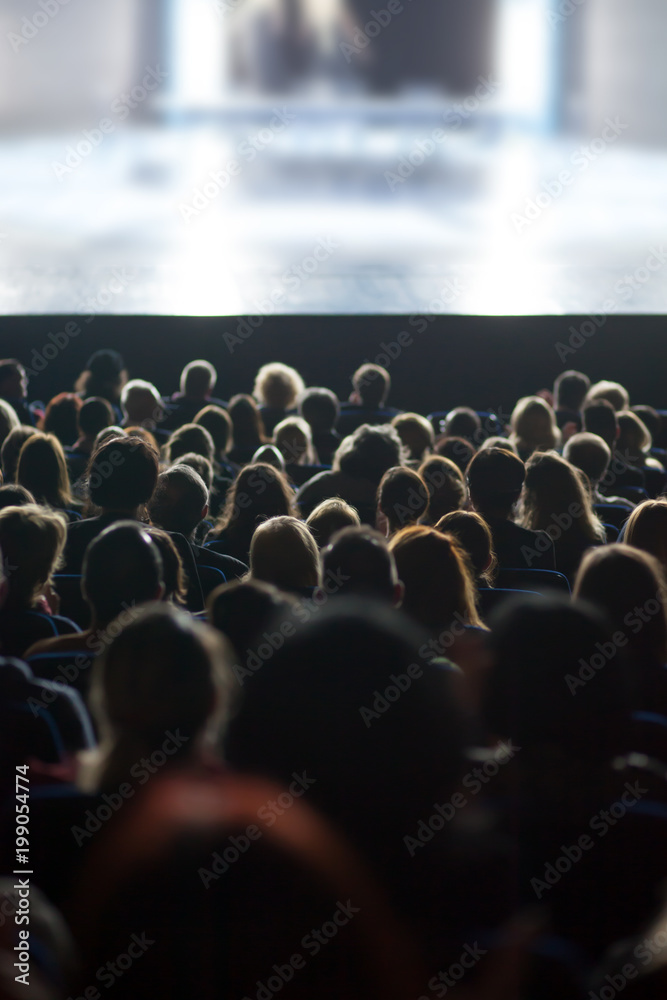 audience at the theater Stock Photo | Adobe Stock