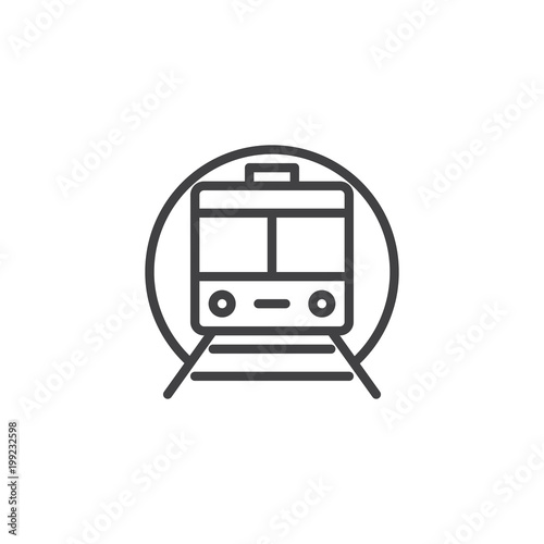 Mta Train Clipart Outline