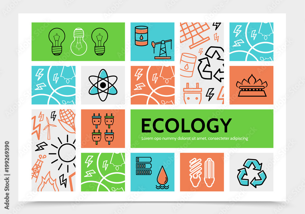 Ecology Infographic Template