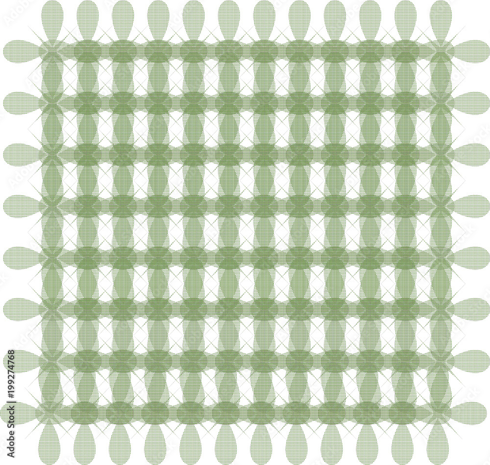 fondo de ilustración formando un encaje de figuras combinadas con ...