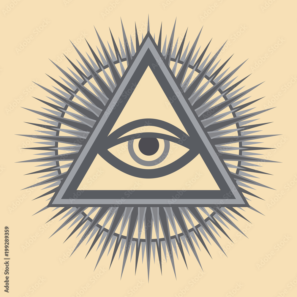 All-Seeing Eye of God (The Eye of Providence | Eye of Omniscience ...