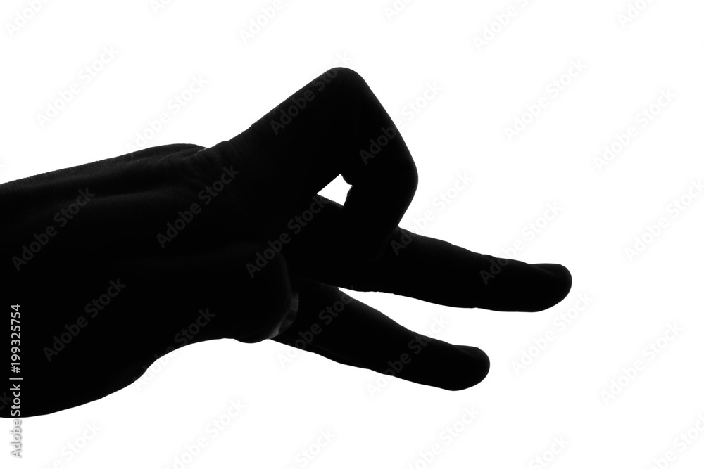 Puppeteer Hands Silhouette