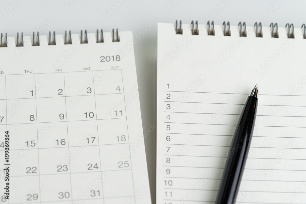 To do list or work task priority list with date concept, black pen on ...