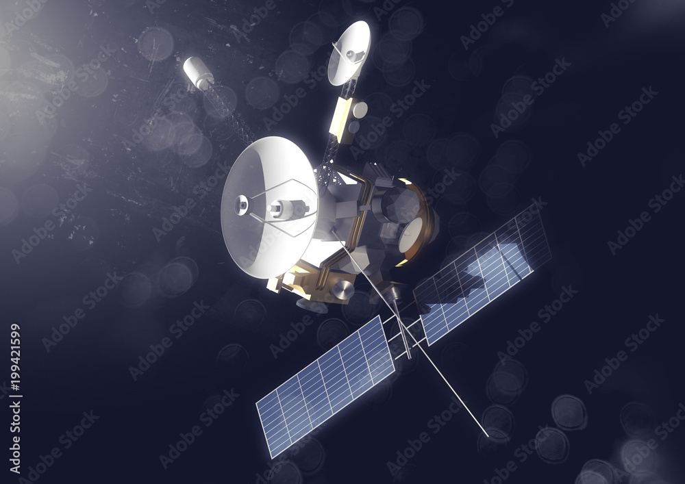 Dimensions Of Space Probe