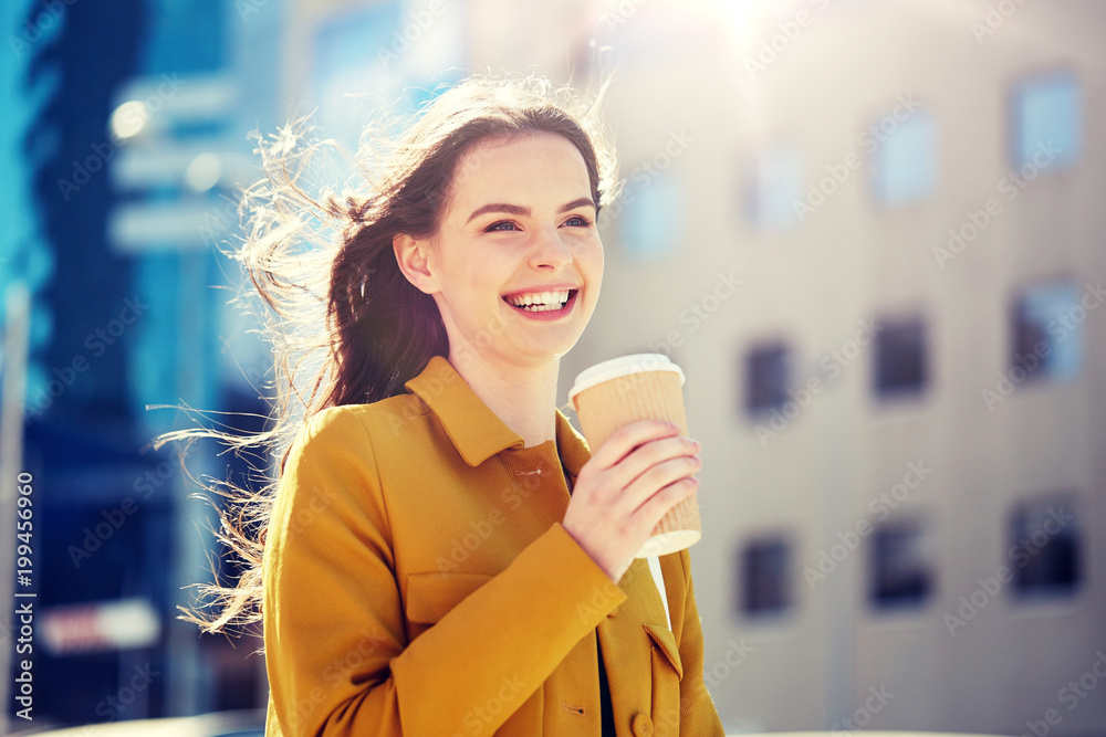 Happy People Drinking Coffee