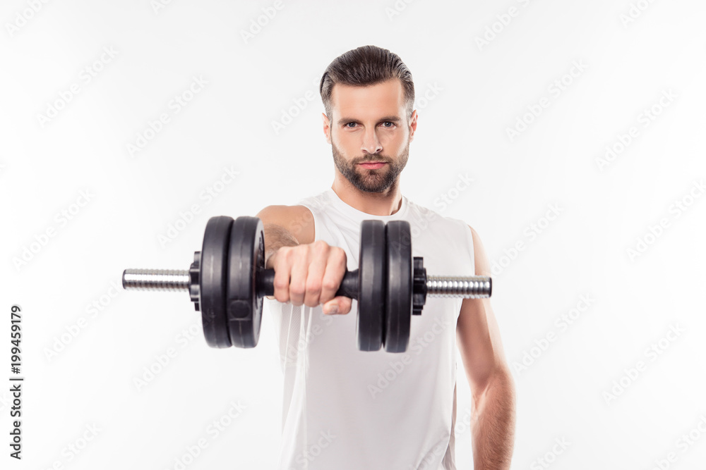 Stand up and go in for sport! Sporty, strong, professional, successful ...